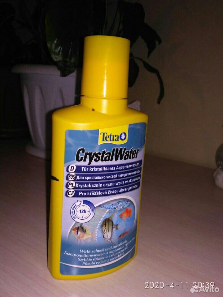 Tetra crystal water средство по уходу за водой