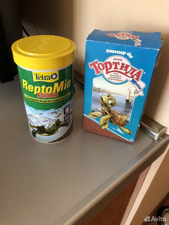 Корм для Красноухих черепах