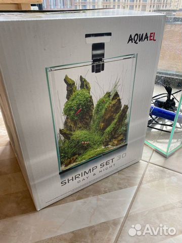 Aквариум aquael shrimp SET DAY&night (30 л)