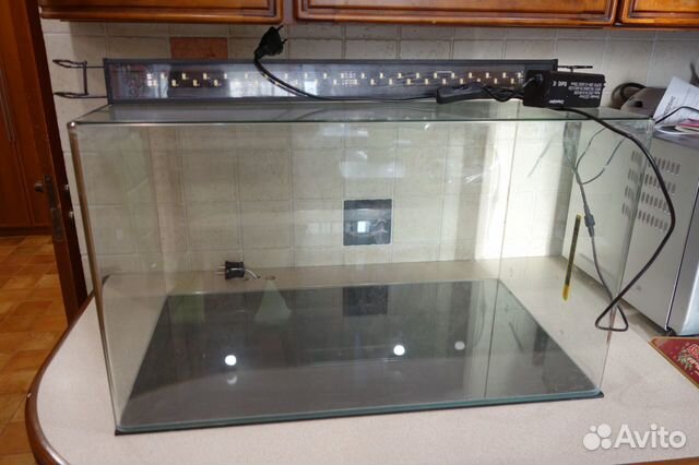 Аквариум 80л+лампа Aqualighter Aquascape