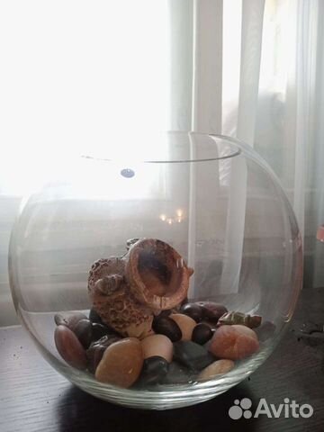 Аквариум 5л круглый