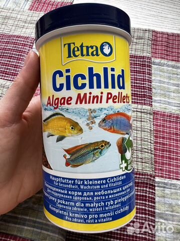 Корм для рыб Tetra Cichlid Algae Mini Pellets
