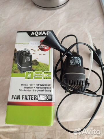 Фльтер+компрессор для аквариума aquael micro plus